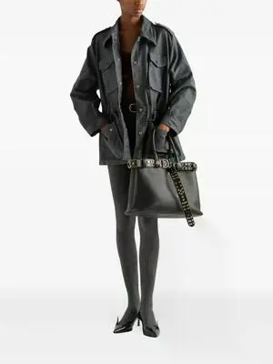 Prada Cotton Safari Jacket - Grey