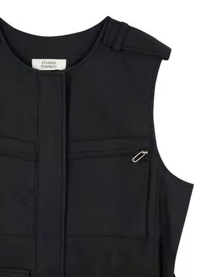 STUDIO TOMBOY Layered Sleeveless Dress