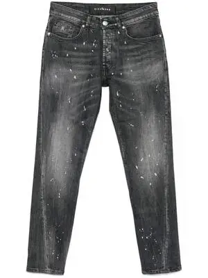 John Richmond Splattered Jeans