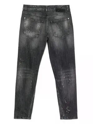 John Richmond Splattered Jeans