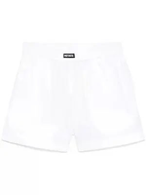 Remain Birger Christensen Poplin Boxer Shorts - White
