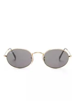 Ray-ban Oval Sunglasses - Gold