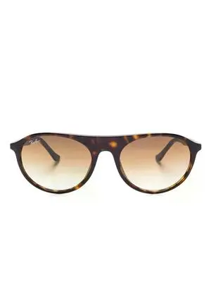 Ray-ban Tortoiseshell-effect Sunglasses - Brown