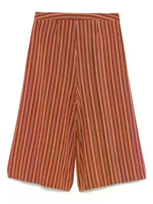 MERCI Cropped Stripe Trousers