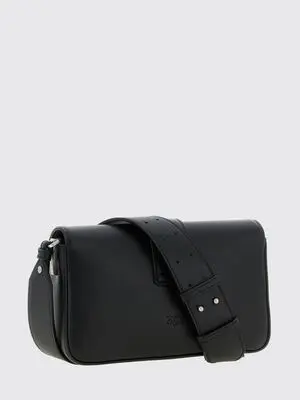 Pinko Mini Bag With Clasp Detail - Black