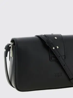Pinko Mini Bag With Clasp Detail - Black