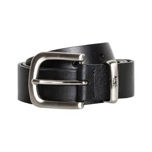 StÜssy Metal S Tip Belt - Black