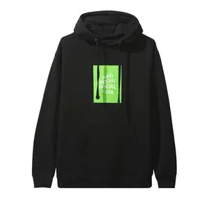 ANTI SOCIAL SOCIAL CLUB Box Logo Hoodie - Black