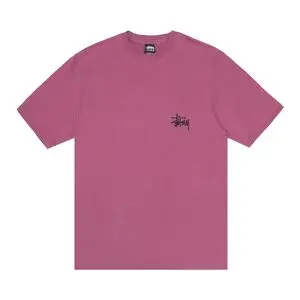 StÜssy Basic T-shirt 'berry