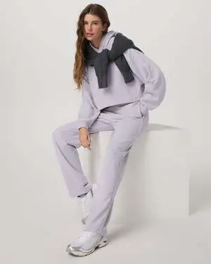 Vuori Straight Leg Sweatpants Lavender Ice
