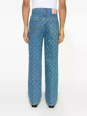 MARINE SERRE Moon Laser Jeans