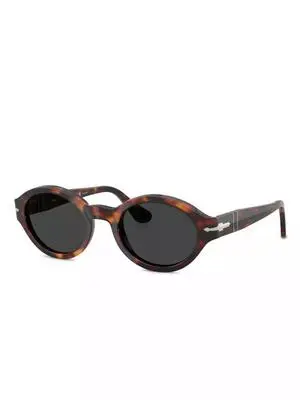 Persol Oval-frame Sunglasses - Green