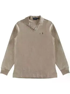 Polo Ralph Lauren Polo Pony Motif Polo Shirt - Neutrals
