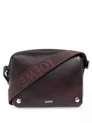 Loewe Medium Pebble Messenger Bag Brown