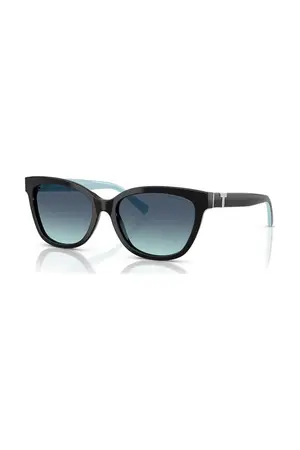 TIFFANY SUNGLASS HUT Cat Eye Sunglasses - Black