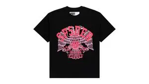 SP5DER Cross Country Slub Tee Shirt - Black