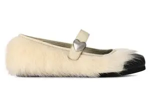 UGG X Ambush Mary Jane Flat - White/black
