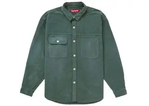 Supreme Washed Corduroy Shirt - Sage
