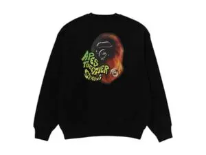 A BATHING APE Sport Graphic Crewneck Sweatshirt