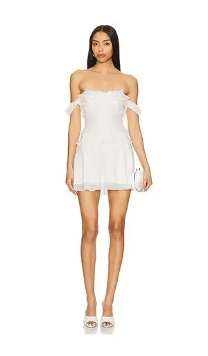 Ruffled Tiered Mini Dresses