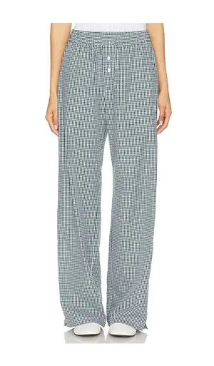 Fiorucci Gingham Logo Trousers