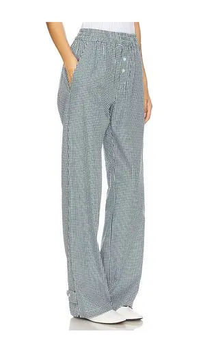 Fiorucci Gingham Logo Trousers