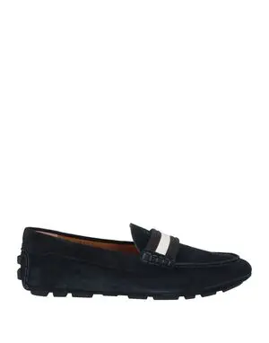 Bally Loafers In Dark Calfskin