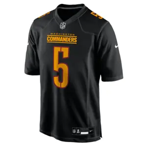 Nike Jayden Daniels Washington Commanders Nfl Game Fashion Jersey - Black