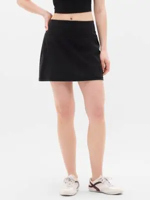 Athleta Salutation Stash High Rise Skort - Black