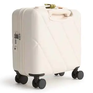 VERA BRADLEY Mini Adair Spinner Rolling Luggage - White