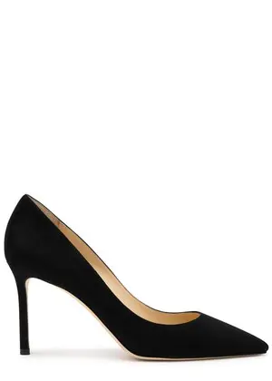 JIMMY CHOO Romy 85 Suede Pumps