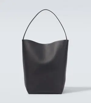 THE ROW N/s Park Large Leather Tote - Blue