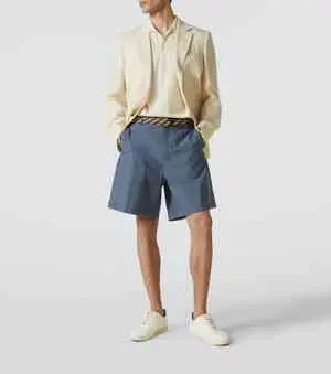 SLOWEAR Incotex Cotton-blend Bermuda Shorts