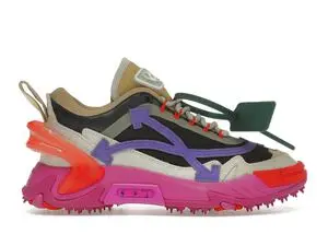 Off-White Odsy-2000 Sneakers - Beige/purple