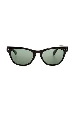SUNGLASS MUSEUM Sunglass Museum Vintage Norma Jean Sunglasses Black