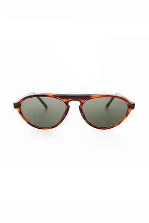 SUNGLASS MUSEUM Vintage Bullitt Sunglasses - Brown Tortoise