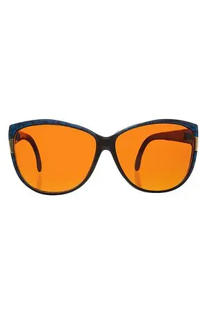 SUNGLASS MUSEUM Vintage Lani Sunglasses Blue