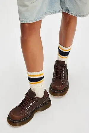 Dr. Martens Buzz Kit Oxfords - Brown Grizzly