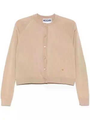 Moschino Crew Neck Cardigans For Women