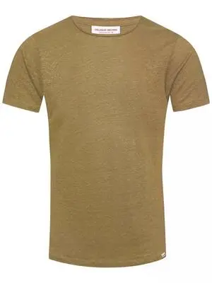 Orlebar Brown Linen T-shirt - Green