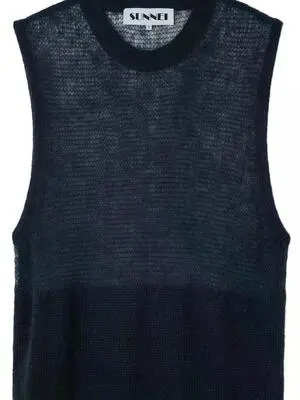 Sunnei Knitted Long Vest