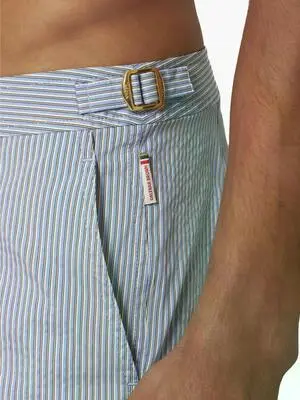 Orlebar Brown Bulldog Striped Swim Shorts - Blue