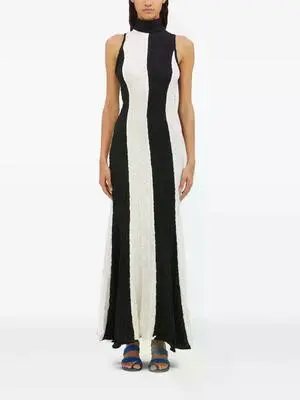 MSGM Striped Maxi Dress