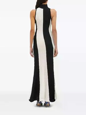 MSGM Striped Maxi Dress