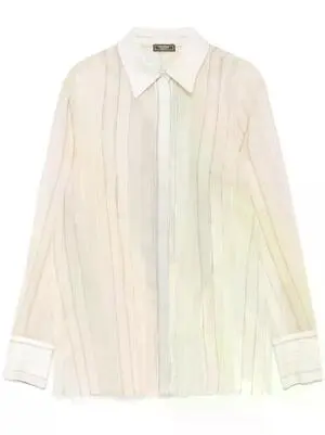 Peserico Striped Organza Shirt