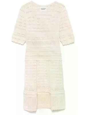 MARANT ETOILE Abril Mini Dress - Neutrals