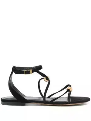 Isabel Marant Étoile Aeza Suede Sandals - Black