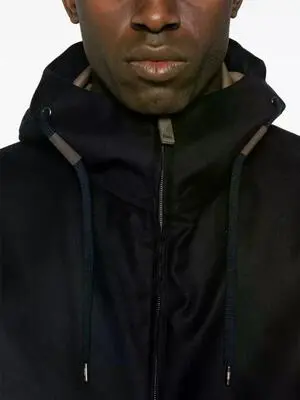 Herno Hooded Jacket - Blue