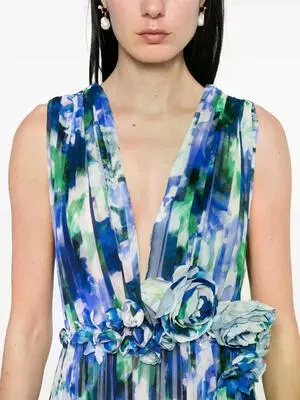 Costarellos Arella Gown - Blue