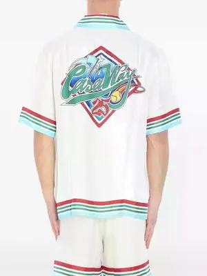 Casablanca Casa Way World Series Shirt - White